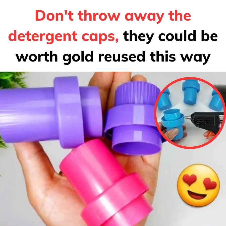 Don't throw away the detergent caps