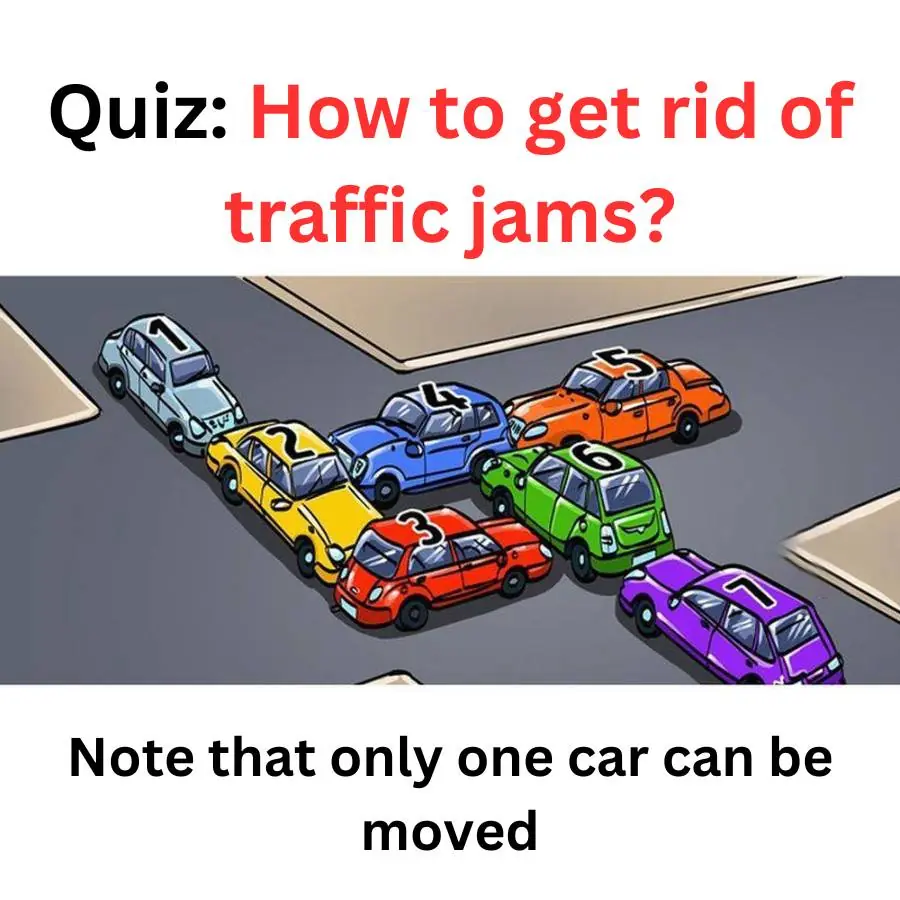 Quiz: How to get rid of traffic jams?
