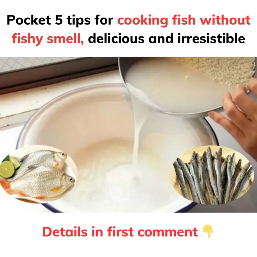 Pocket 5 tips for cooking fish without fishy smell, delicious and ...