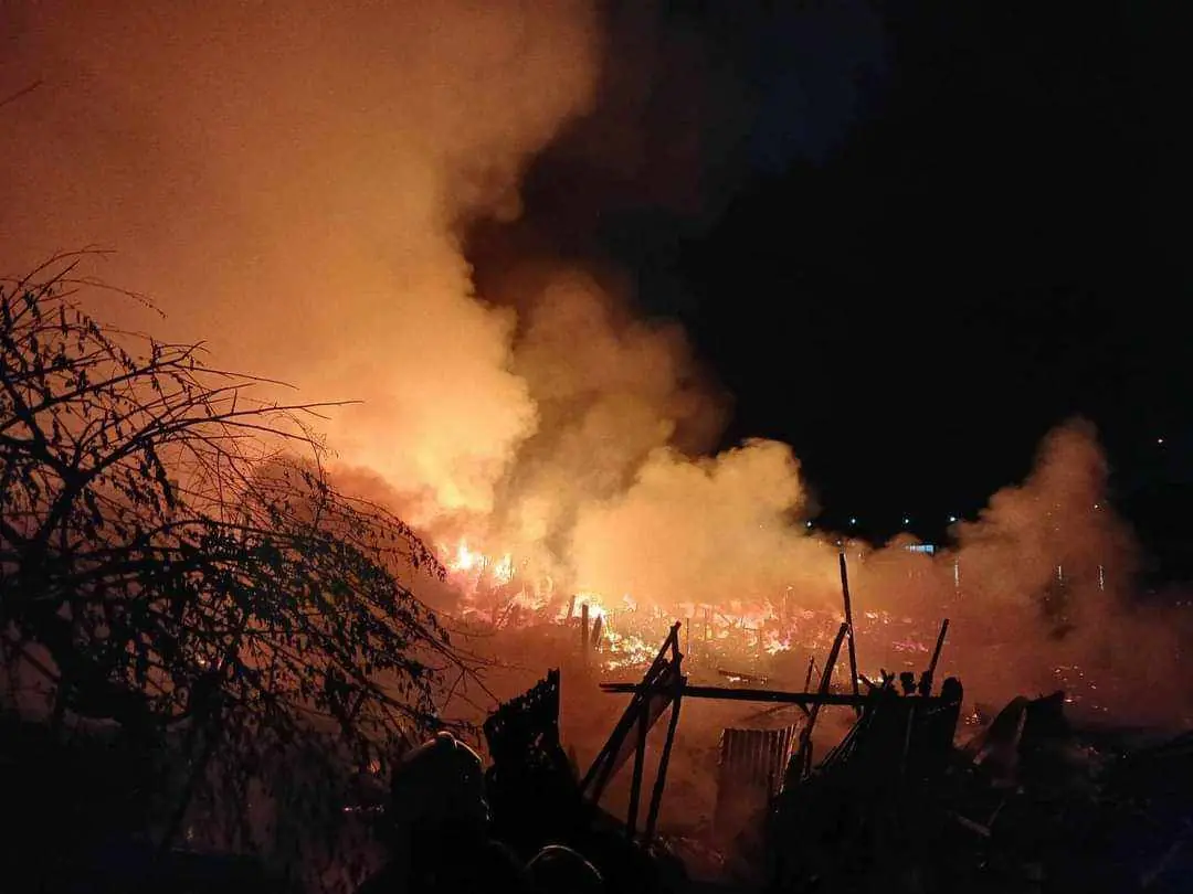 Firefighters responded to a second alarm fire that hit a residential ...