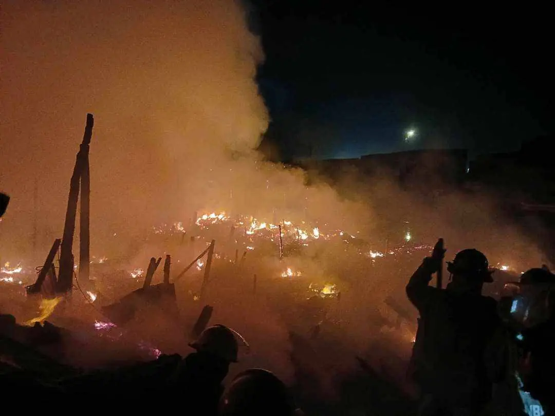 Firefighters responded to a second alarm fire that hit a residential ...