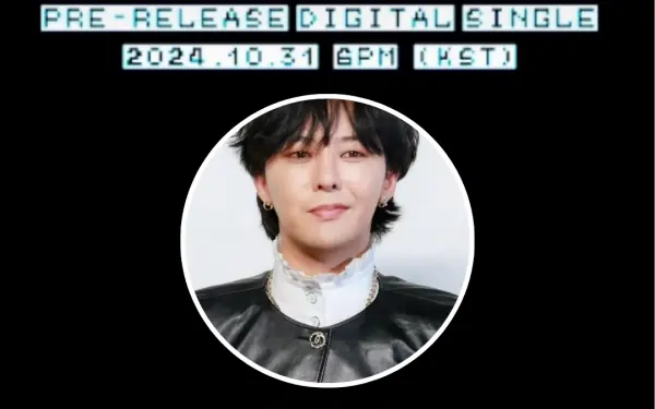 G-Dragon rolls out teaser image for his pre-release digital single "Power"