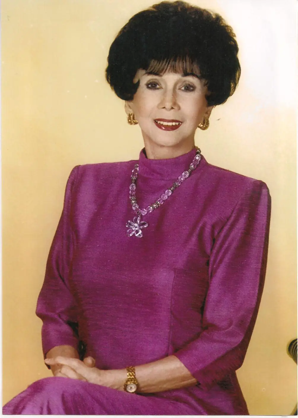 Legendary movie actress ROSA ROSAL celebrates her birthday