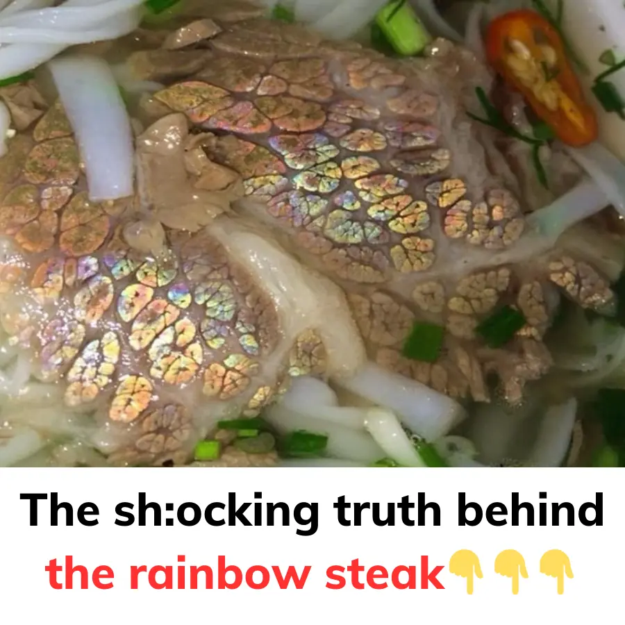 The sh:ocking truth behind the rainbow steak