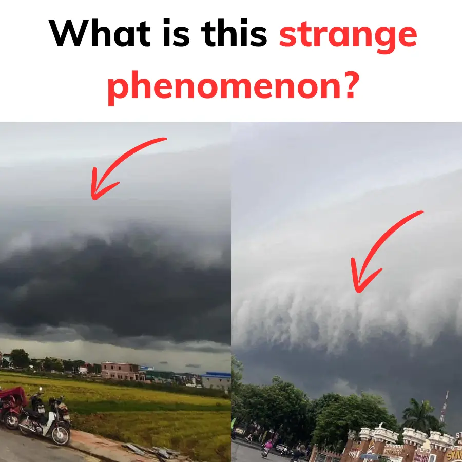 What is this strange phenomenon?