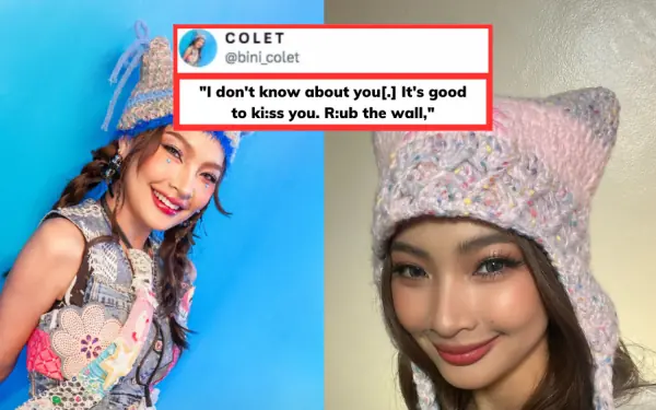 P-pop girl group BINI's Colet publicly calls out a netizen who ...