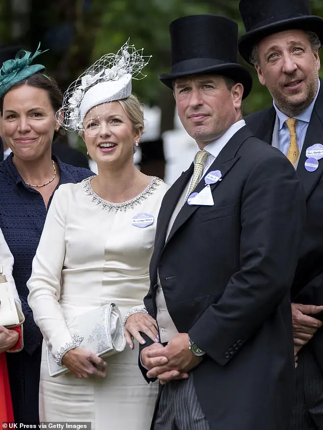 Late Queen's 'favourite grandson' Peter Phillips, 46, splits from 'rock ...