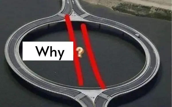 Why aren’t the roads built straight?