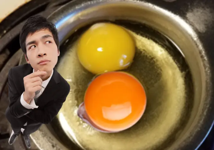 Are orange or yellow egg yolks more nutritious?