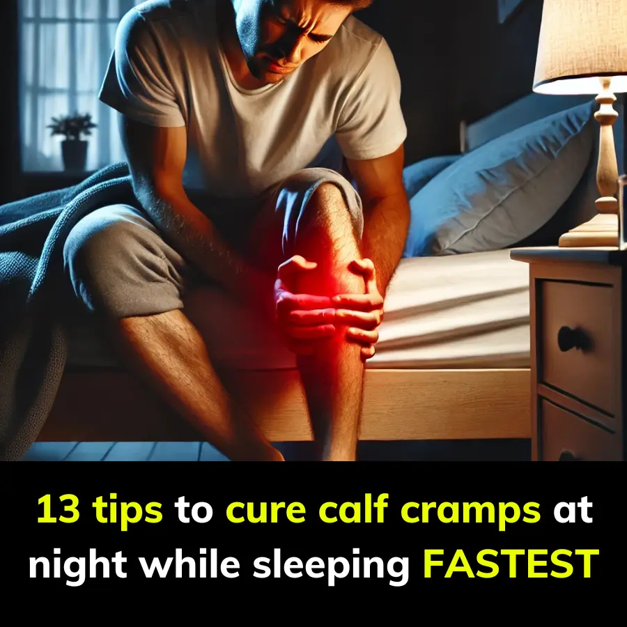 13 tips to cure calf cramps at night while sleeping FASTEST
