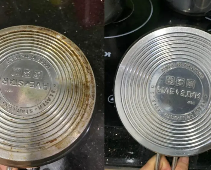 In just a few steps you will have a new pot