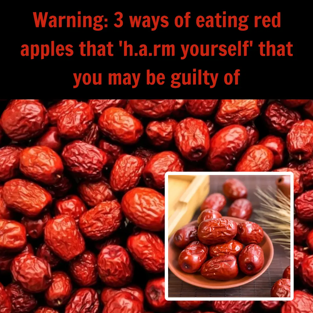 3 ways to eat red apples that you can 'self-h.a.rm'