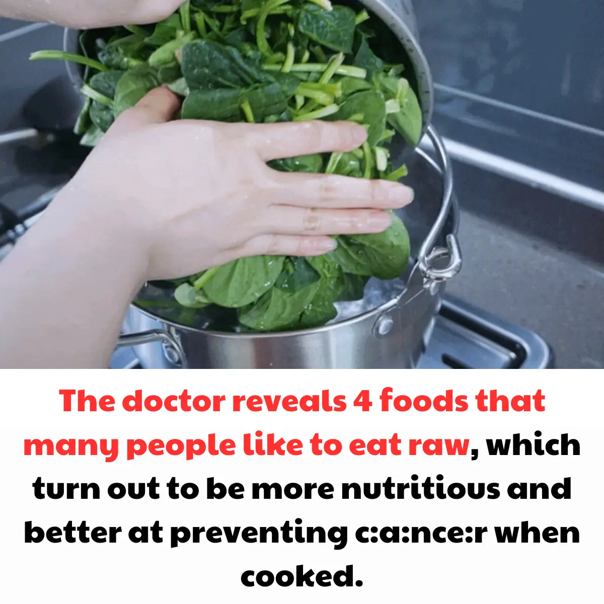 The Doctor Reveals 4 Foods That Are More Nutritious