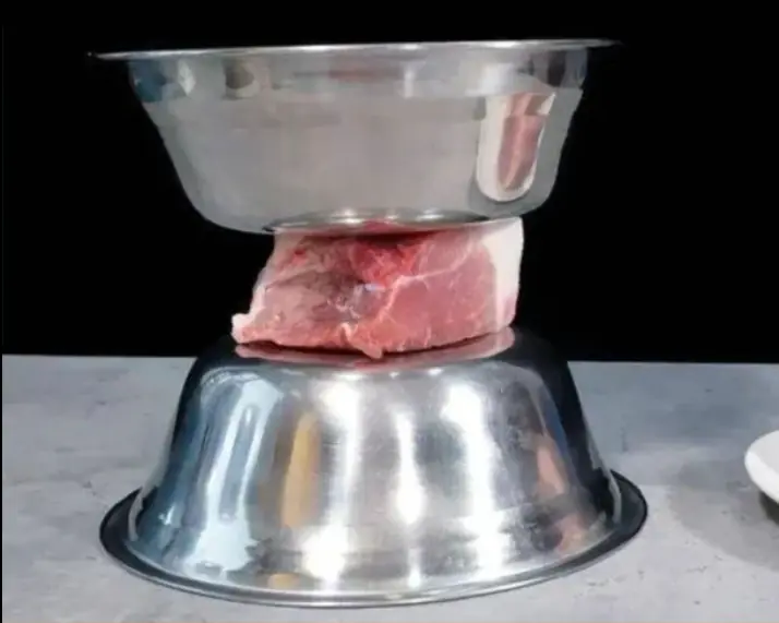 Tips for defrosting meat quickly