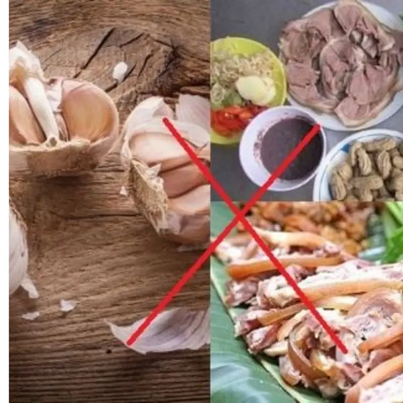 4 foods to avoid eating with garlic