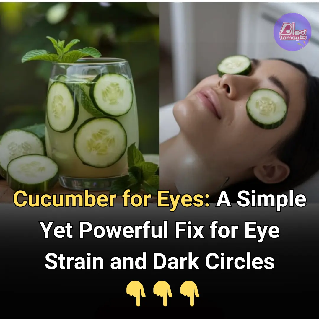 Cucumber for Eyes: A Simple Yet Powerful Fix for Eye Strain and Dark ...
